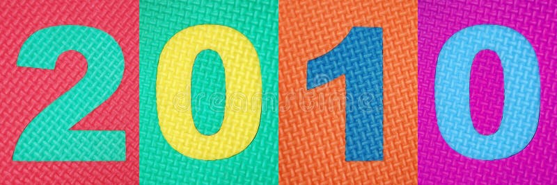 Year 2010 stock image. Image of unusual, year, rubber - 10860995