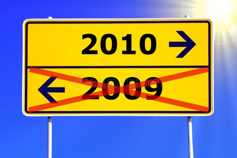 Year 2010 stock photo. Image of sign, annual, future - 11239220