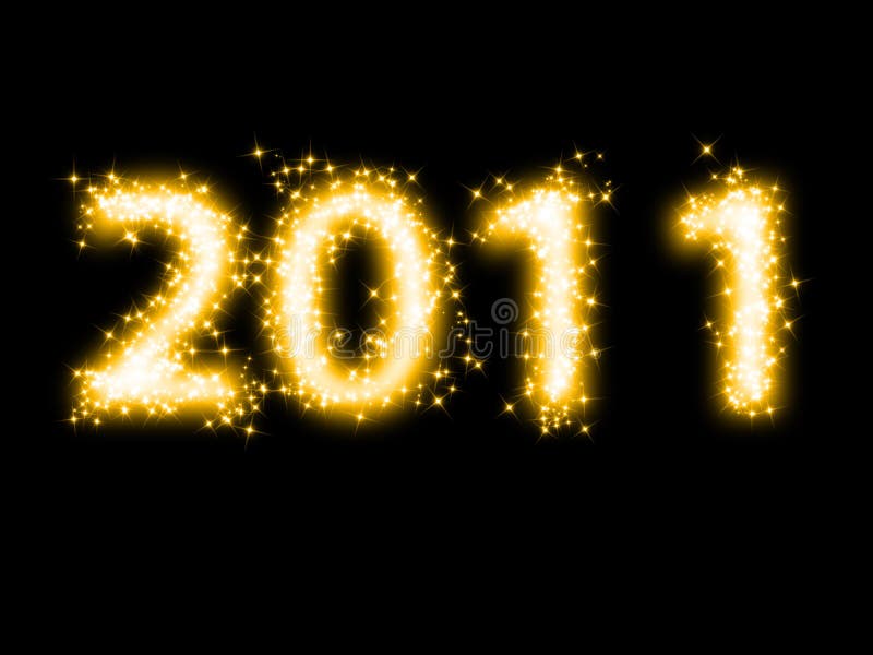 3D Golden Numbers stock illustration. Illustration of shiny - 9245049