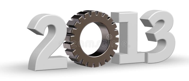 Year 2013 stock illustration. Illustration of sign, precision - 27161837