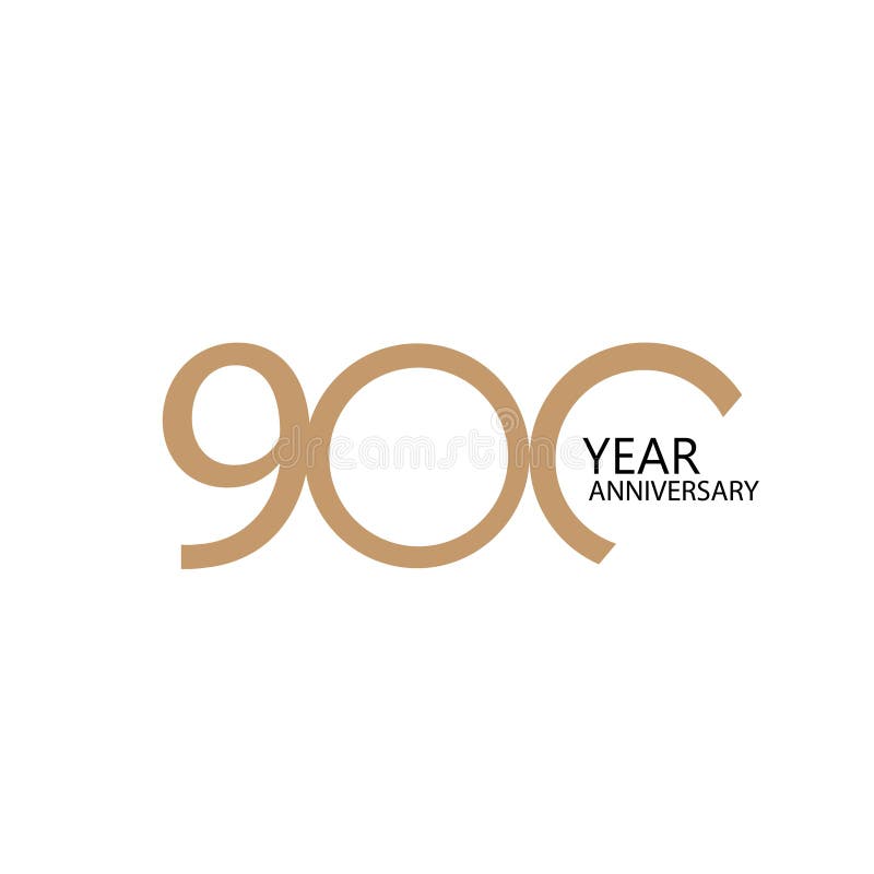 900 Year Anniversary Celebration Vector Template Design Illustration ...
