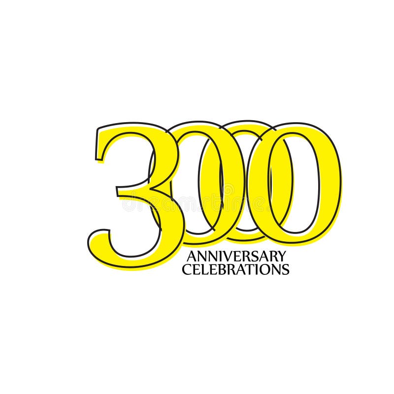 3000 Year Anniversary CELEBRATIONS Vector Template Design Illustration ...