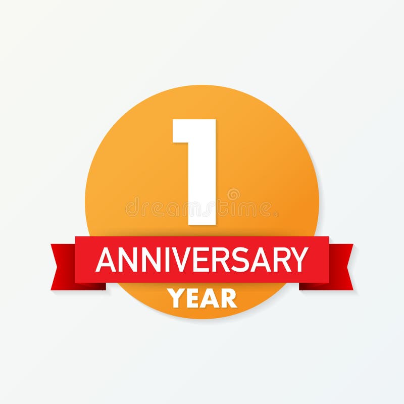 1 Year Anniversary Emblem. Anniversary Icon or Label. 1 Year ... 1 Year Anniversary Emblem. Anniversary Icon or Label. 1 Year ...