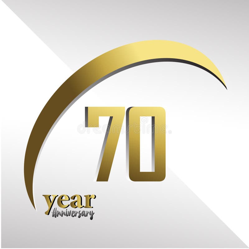 Gold 70 Logo Stock Illustrations – 1,415 Gold 70 Logo Stock ...