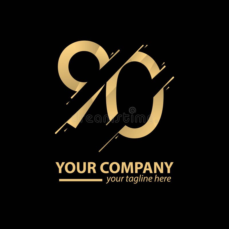 90 Year Text Gold Stock Illustrations – 432 90 Year Text Gold Stock ...