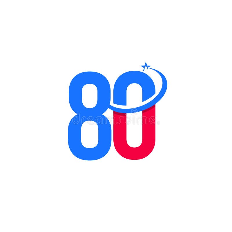 Gold 80 Year Red Background Stock Illustrations – 149 Gold 80 Year Red ...