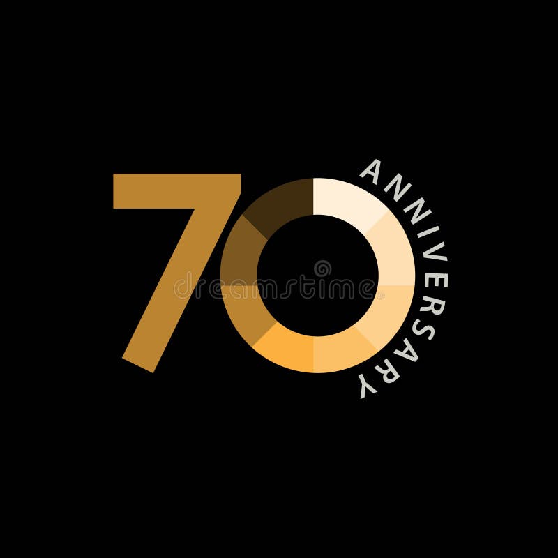 70 Green Pastel Gradient Number Numeral Digit Logo Icon Design Stock ...