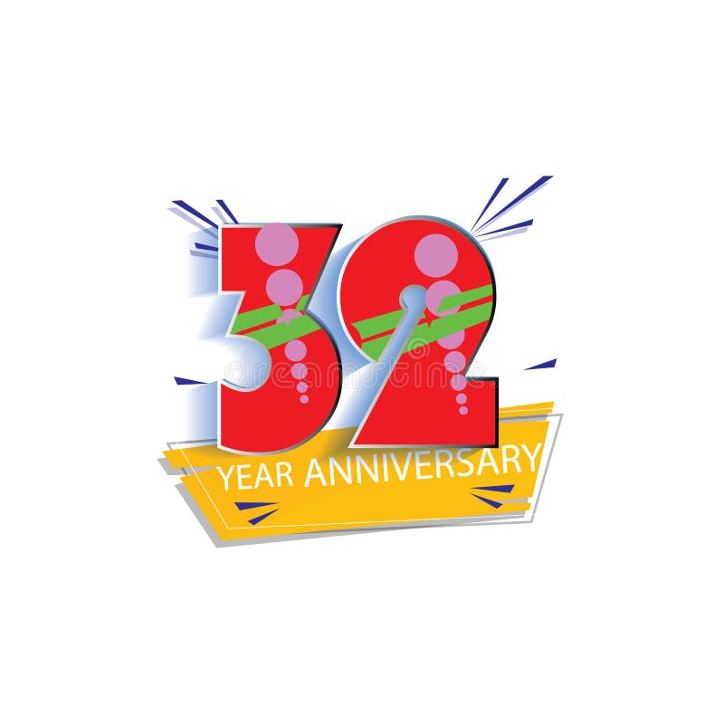 32 Anniversary Stock Illustrations – 498 32 Anniversary Stock ...