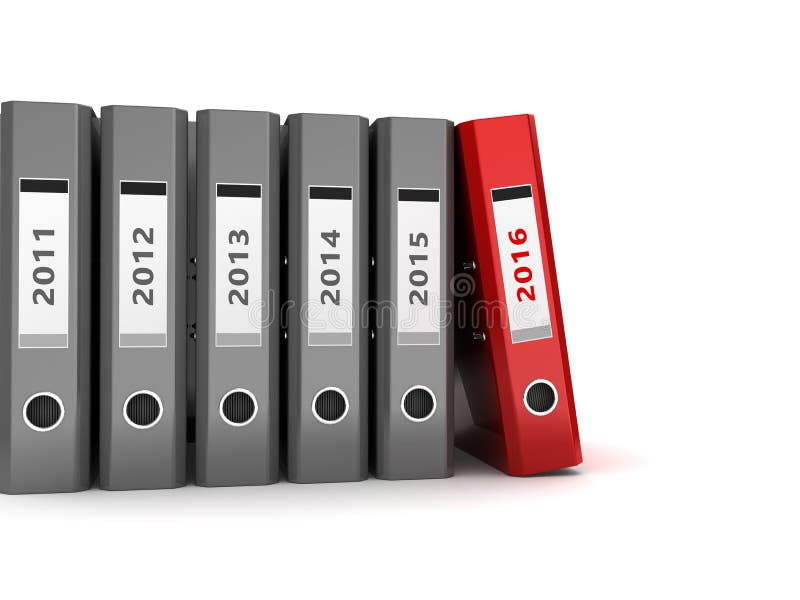 2016 year archive stock illustration. Illustration of business - 59916259