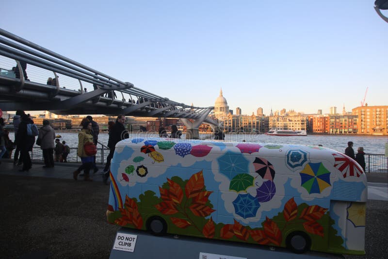 Year of the Bus Statue in London Editorial Photo - Image of soldiers ...