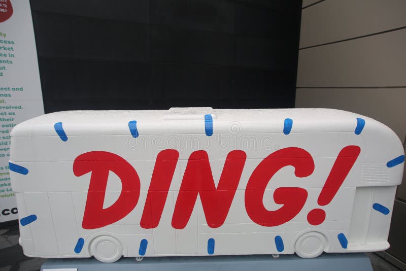 Year of the Bus editorial photo. Image of bridge, statue - 84103306