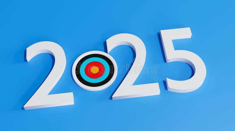 Year 2025 Business Target Challenge 3d Strategy Success Aspiration ...
