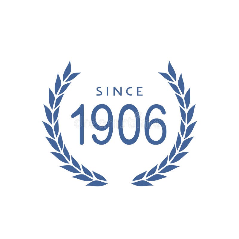 Since 1906 Year Celebration Stock Vector - Illustration of invitation ...