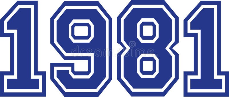 1981 Stock Illustrations – 433 1981 Stock Illustrations, Vectors ...