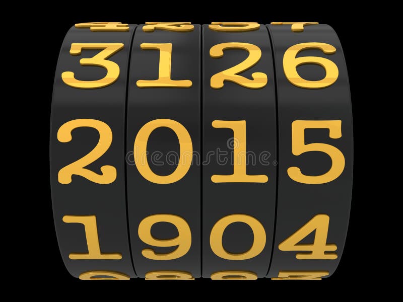 Year counter stock illustration. Illustration of count - 56050899