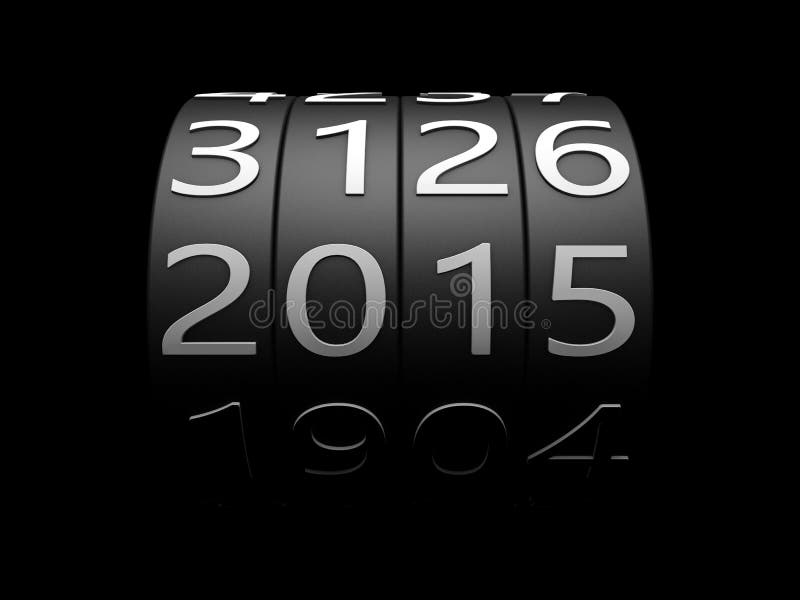 Year counter stock illustration. Illustration of count - 56050899