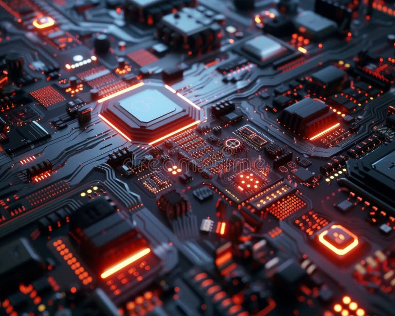 The Year 2090 Cybersecurity is All Handled by Quantum Computers Stock ...