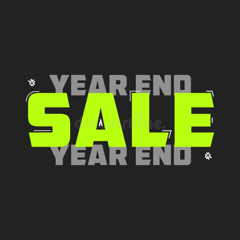 Year End Sale Sticker - Year End Sale Label - Year End Sale Design ...