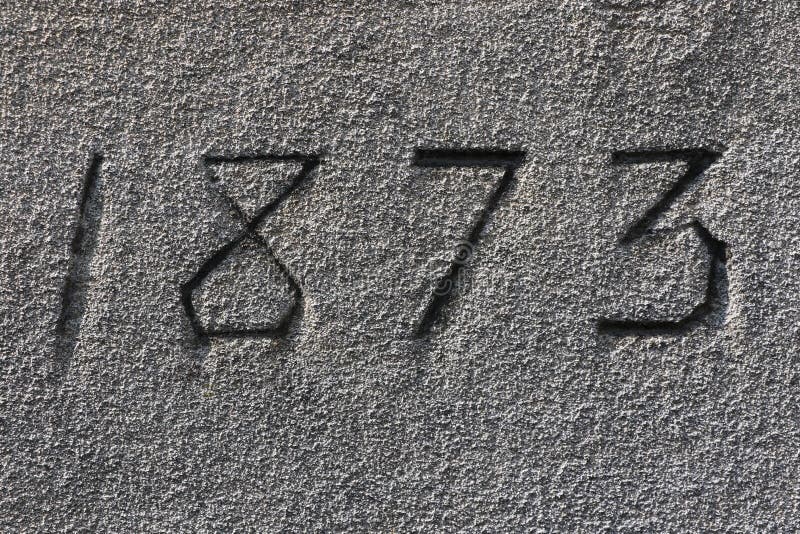 Year 1873 stock photo. Image of year, number, montparnasse - 69213374