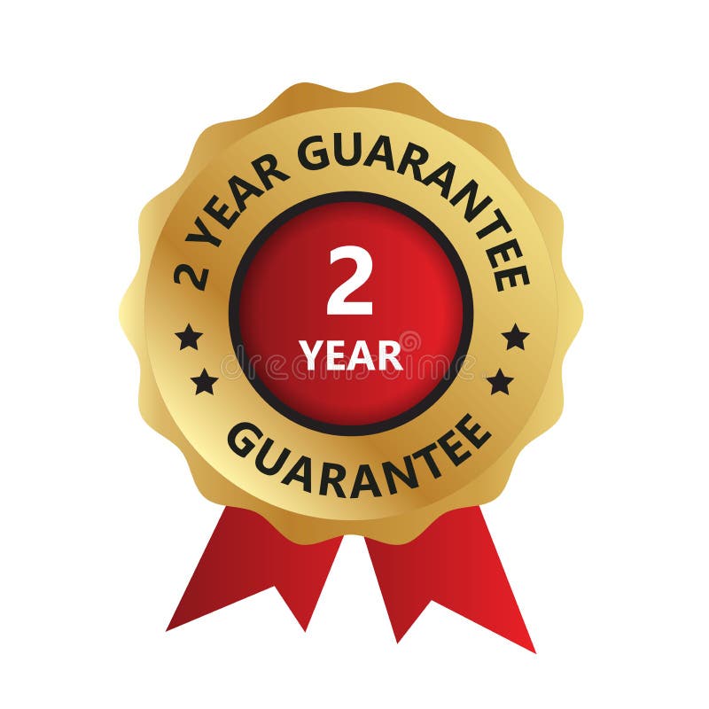 2 Year Guarantee Badge, 2 Year Guarantee Logo, Year Guarantee Logo ...