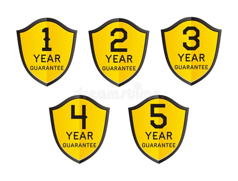 5 Year Guarantee Badge, 5 Year Guarantee Logo, Year Guarantee Logo ...