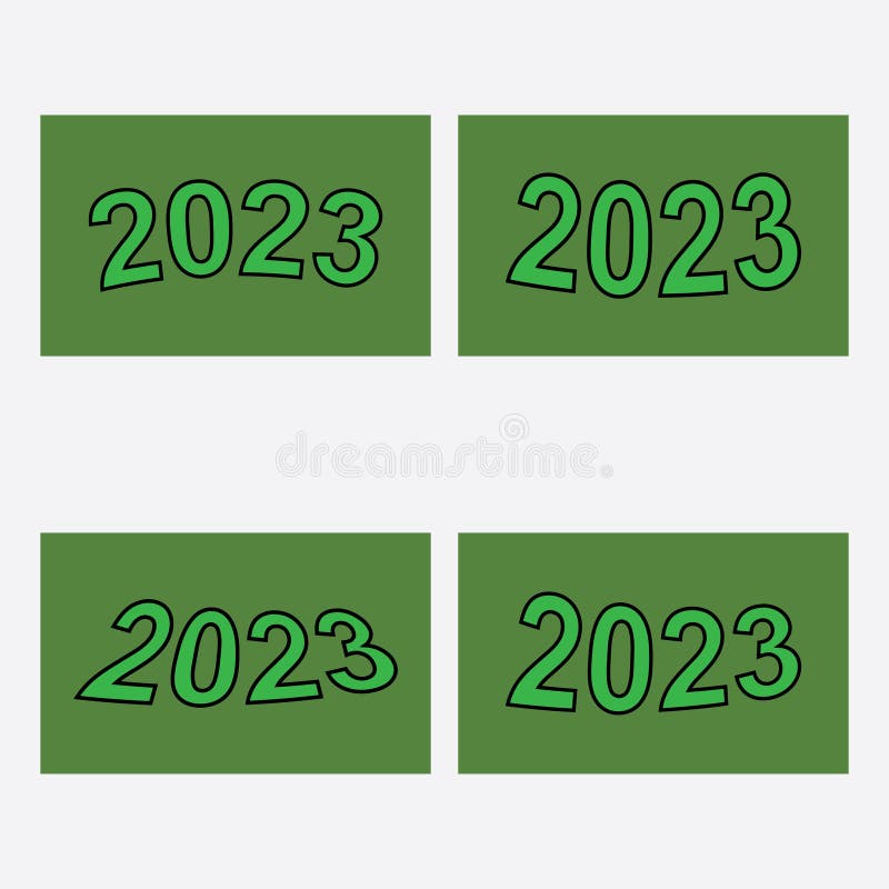 Year 2023 icon vector stock vector. Illustration of element - 273082315