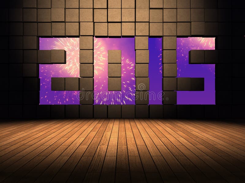 Year number 2015 stock illustration. Illustration of display - 47509702