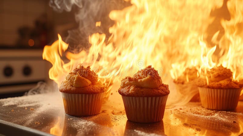 A 12-year-old Girl Started a Fire in the Kitchen while Baking Cupcakes ...
