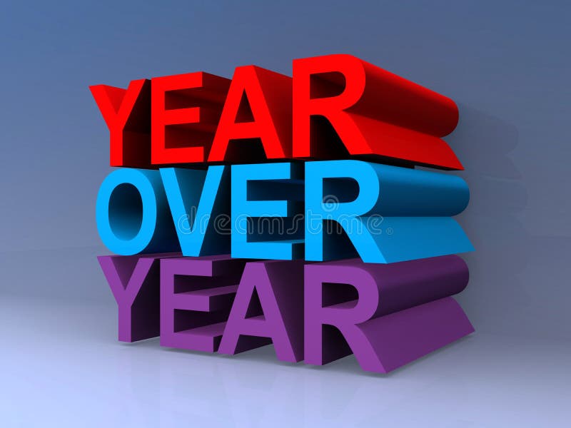 Year over year stock illustration. Illustration of human - 178904618