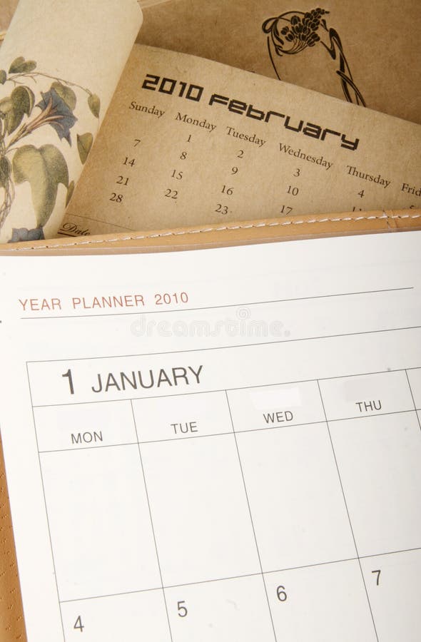 Year planner stock image. Image of month, start, meeting - 12610903