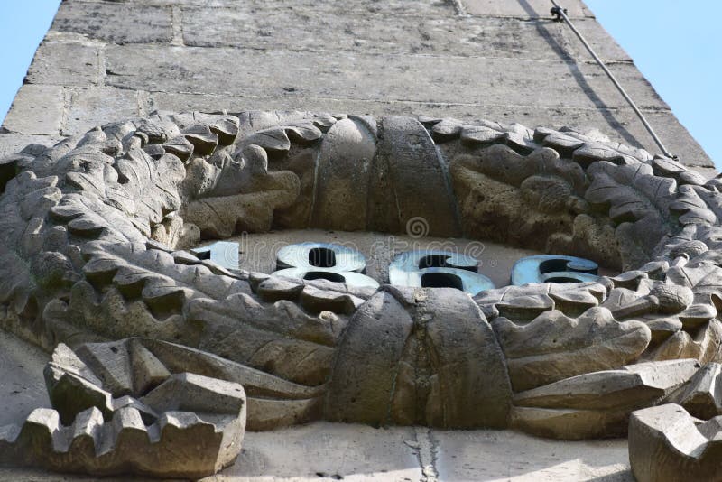 Year number 1866 stock photo. Image of plate, iron, geology - 231316288