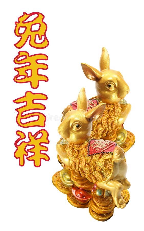 Chinese Zodiac Rabbit stock vector. Illustration of asian - 12706696