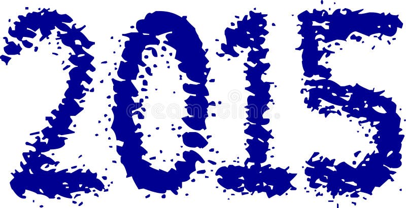 Year 2015 sign stock vector. Illustration of sign, illustrated - 42168719