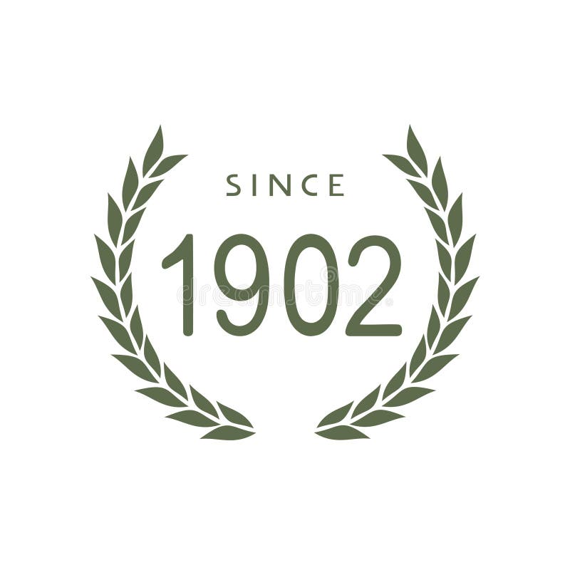 Since 1902 year symbol stock vector. Illustration of corporate - 277571124