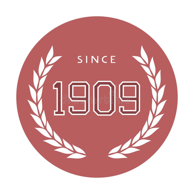 Since 1909 year symbol stock vector. Illustration of celebration ...
