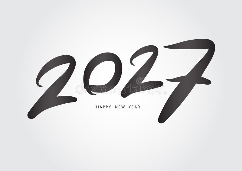 Calendar 2027 Template Vector, Simple Minimal Design, Planner 2027 Year ...