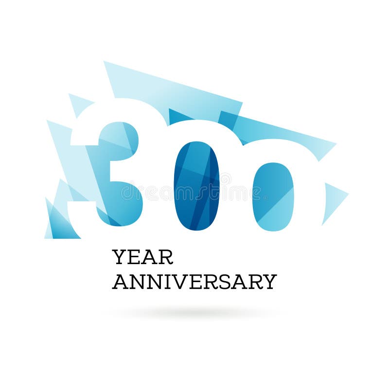 300th Birthday Or Anniversary Cupcake With Big White Number With Yellow ...