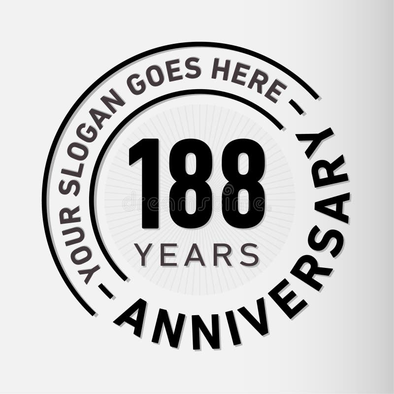 188years Logo Stock Illustrations – 65 188years Logo Stock ...