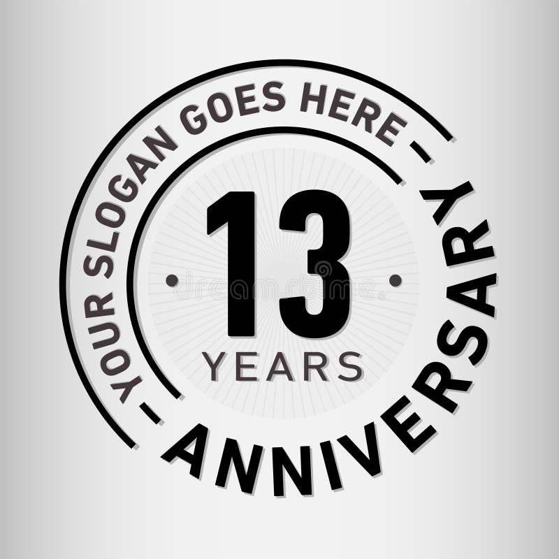 13th Anniversary Stock Illustrations – 1,213 13th Anniversary Stock ...