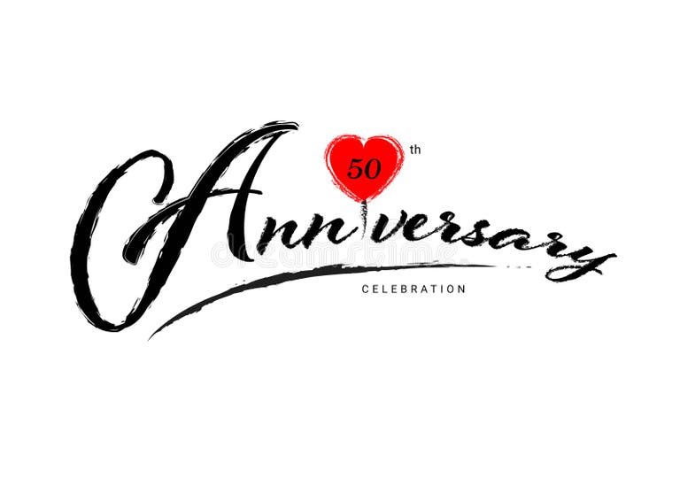 50th Happy Birthday Anniversary Stock Illustrations 2 990 50th Happy