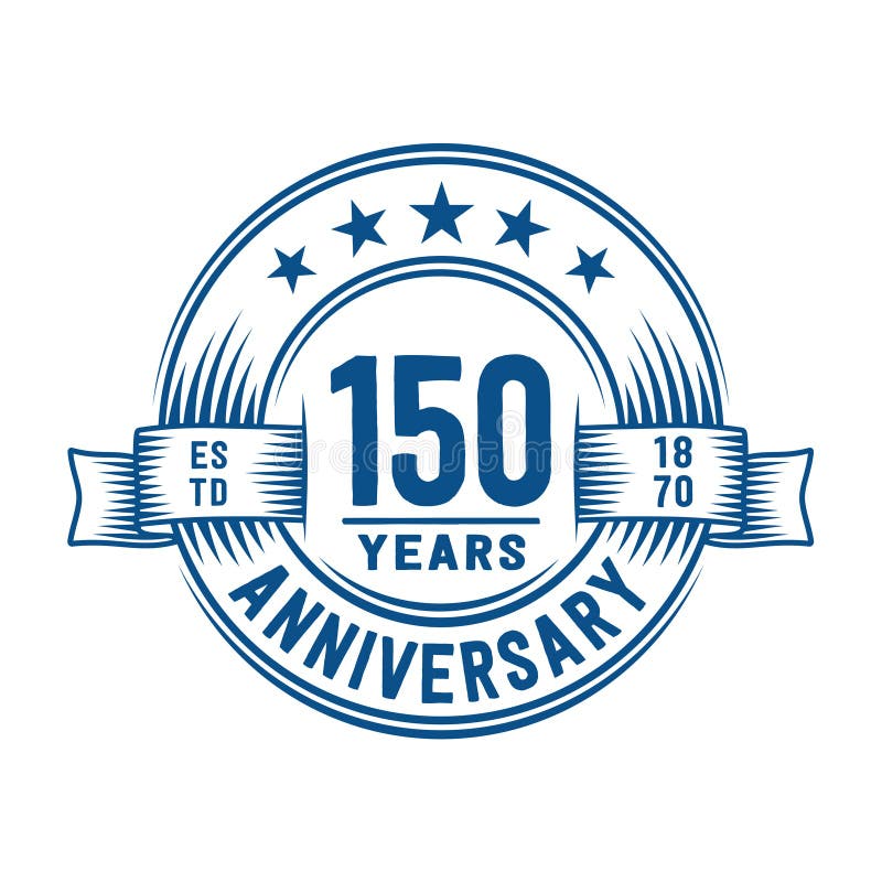 150th Anniversary Stock Illustrations – 376 150th Anniversary Stock ...