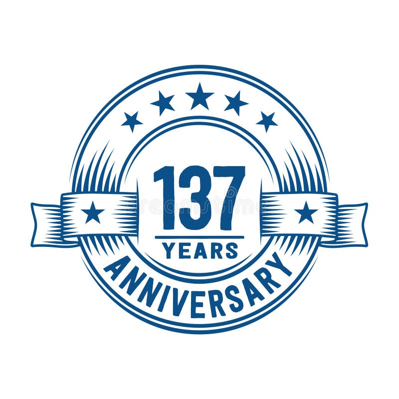 137years Logo Stock Illustrations – 71 137years Logo Stock ...