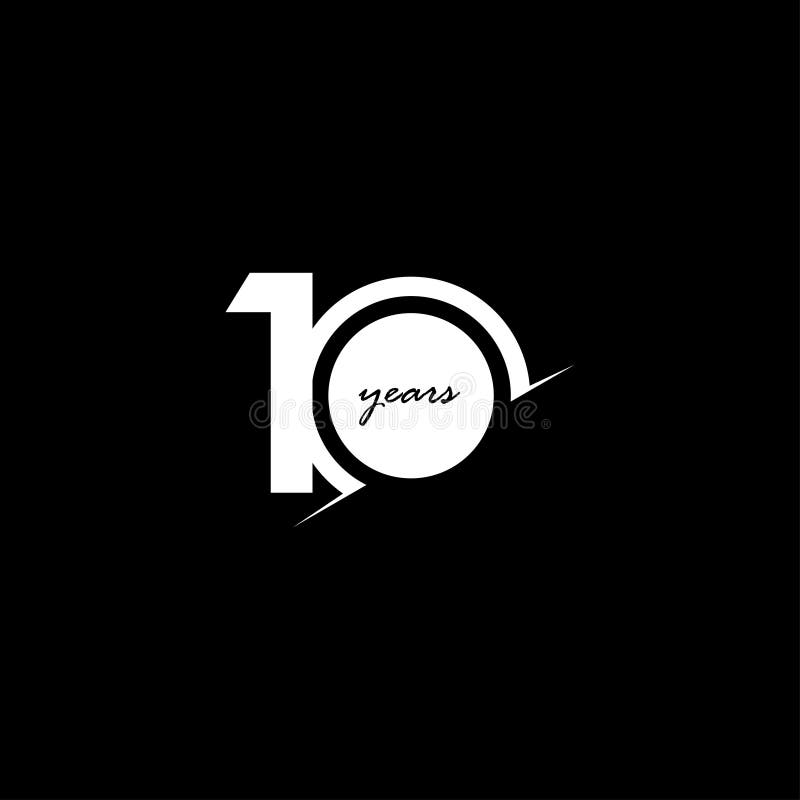 10 Years Anniversary Stock Illustrations – 5,689 10 Years Anniversary ...
