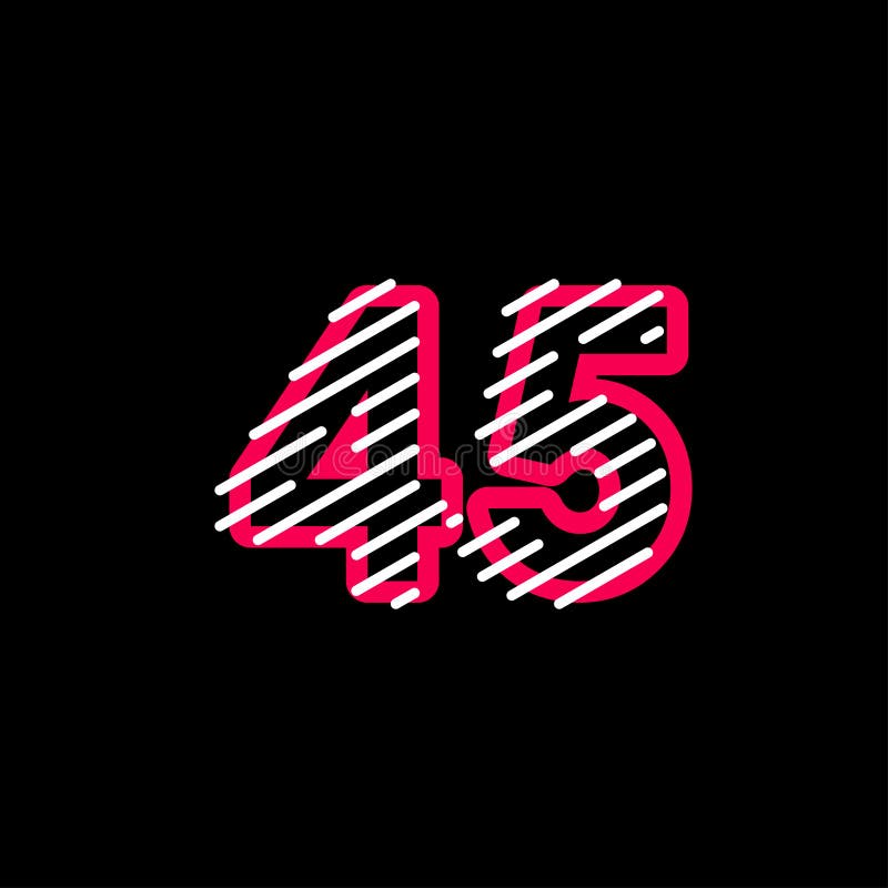 45 Anniversary Logo Stock Illustrations – 812 45 Anniversary Logo Stock ...