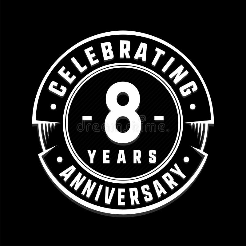 8years Logo Stock Illustrations – 81 8years Logo Stock Illustrations ...