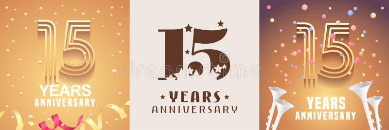 15 Years Graphic Stock Illustrations – 651 15 Years Graphic Stock ...
