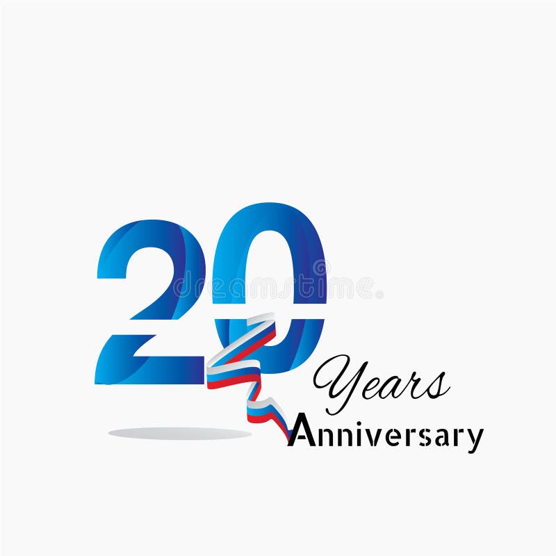 Years Anniversary Template Logo Stock Vector - Illustration of template ...
