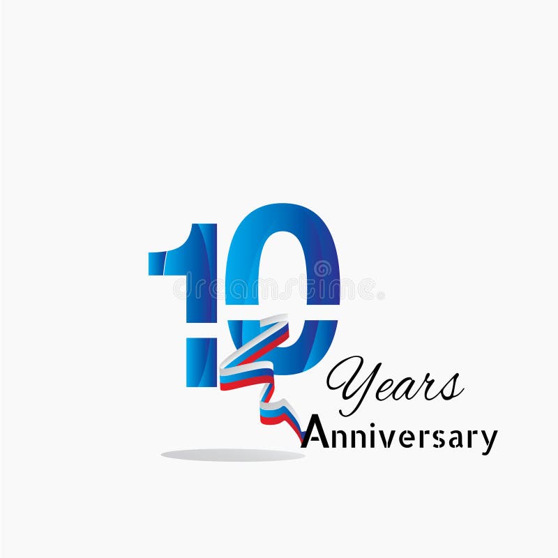 Years Anniversary Template Logo Stock Vector - Illustration of gold ...