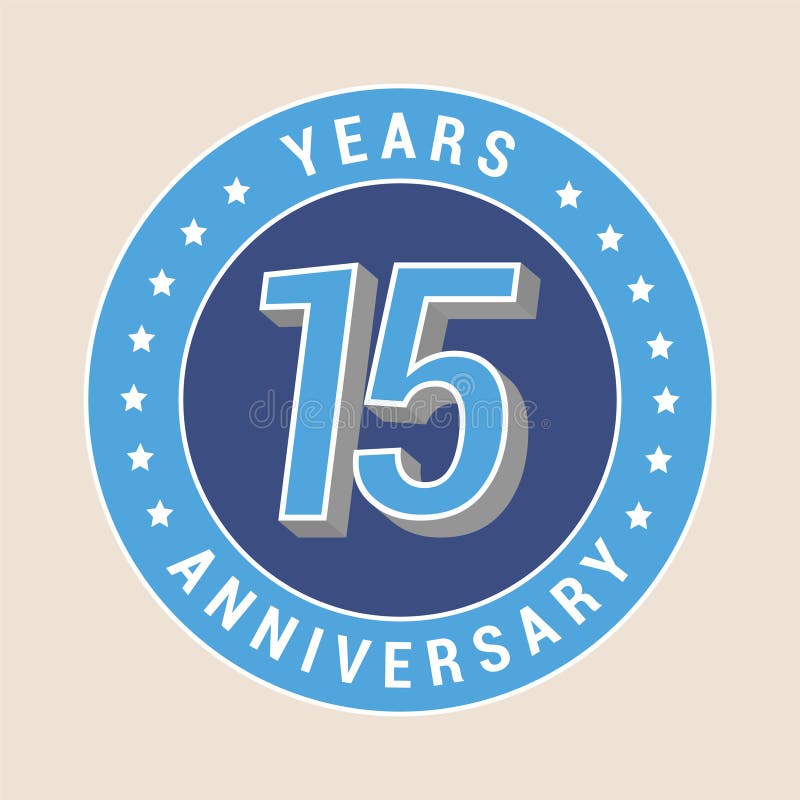 15 Years Logo Stock Illustrations – 1,125 15 Years Logo Stock ...