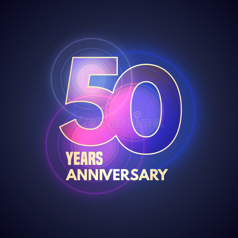 50th Birthday Neon Stock Illustrations – 37 50th Birthday Neon Stock ...